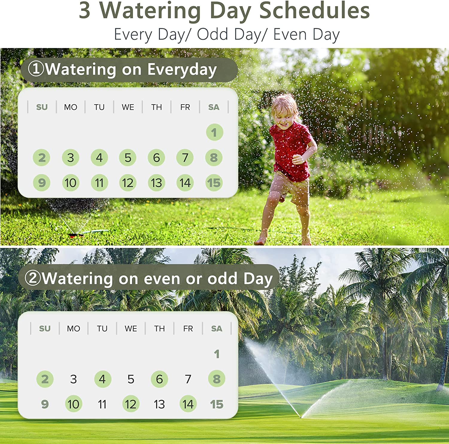 Diivoo Programmable Water Hose Timer 2 Outlet For Garden Diivoo
